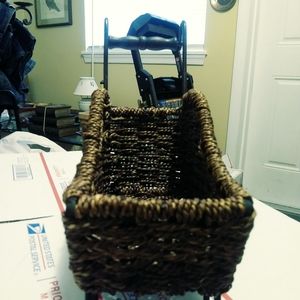 Pier 1 | Accents | Vintage Wicker Display Stand | Poshmark